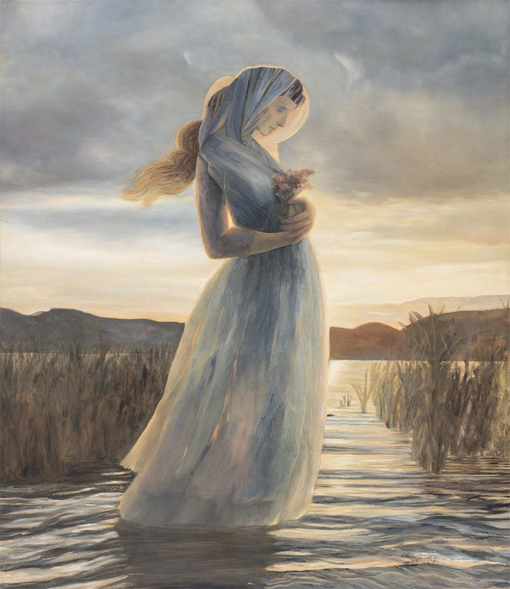 Lady of The Lake Large Wall Art Gallery Wrap – Havenlight