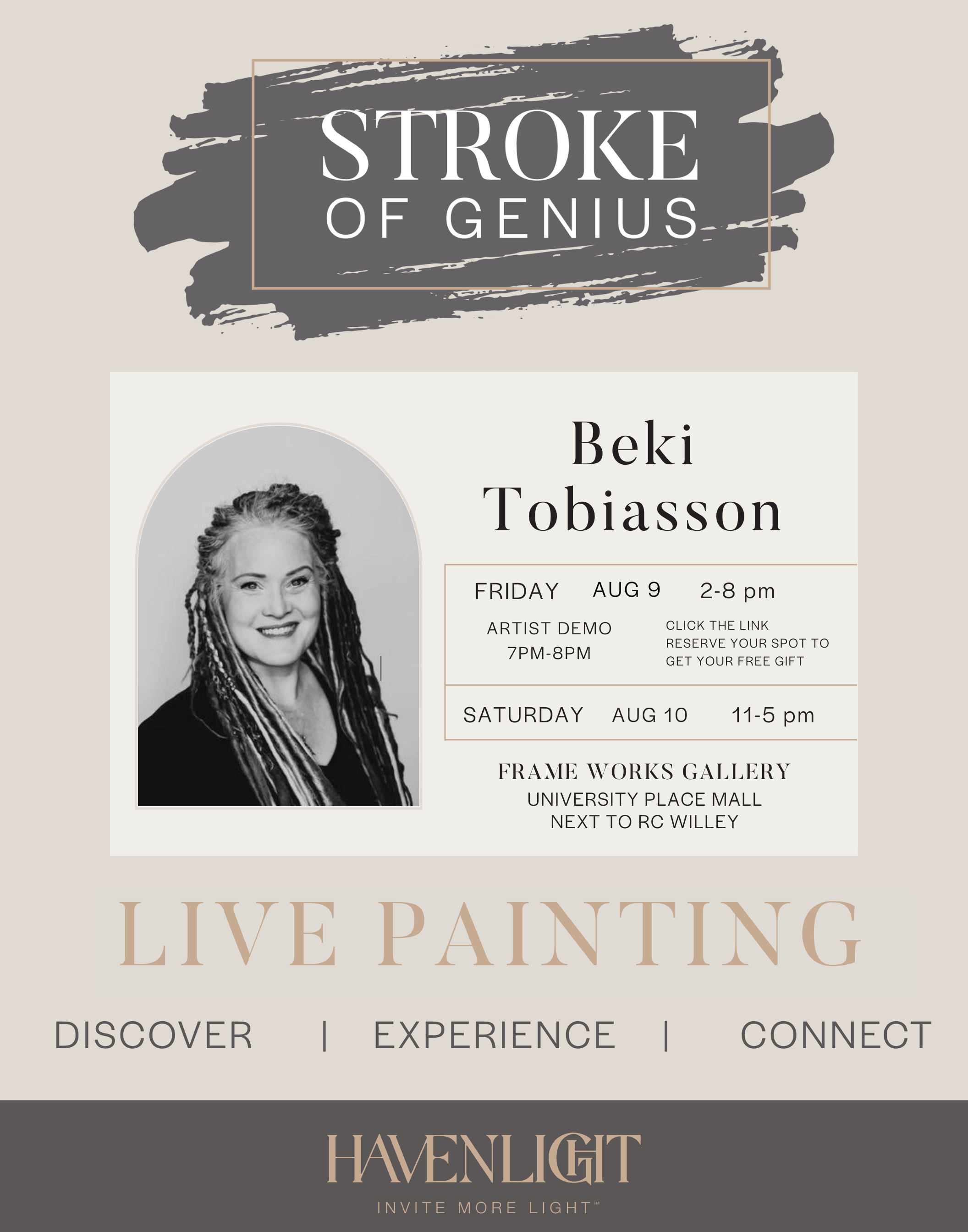 Stroke of Genius: Beki Tobiasson – Havenlight