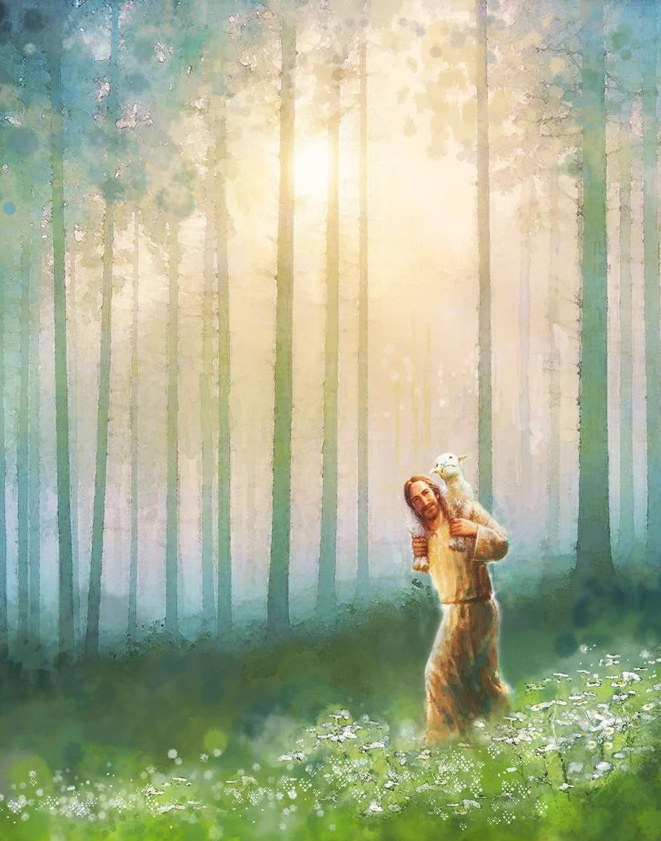 Upon His Shoulders Gallery Wrap – Havenlight