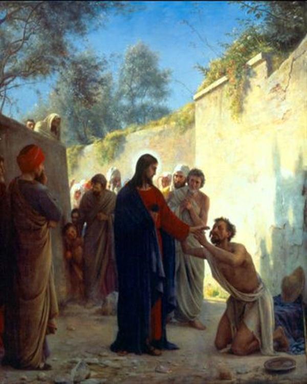 Christ Healing by Carl Bloch – Havenlight