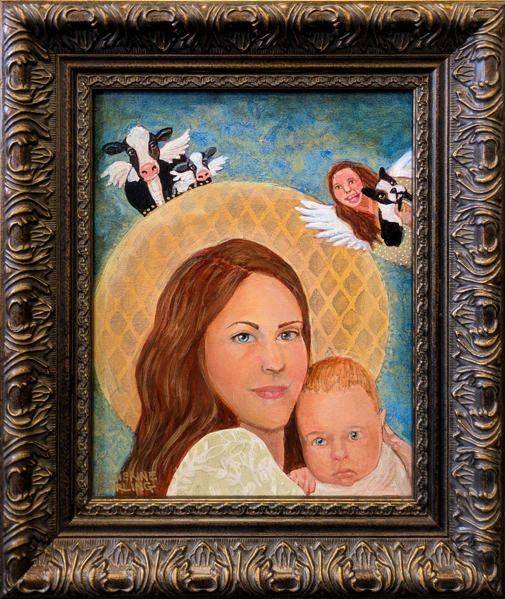 Mother Nurture Original Artwork by Catherine Darling Hostetter – Havenlight