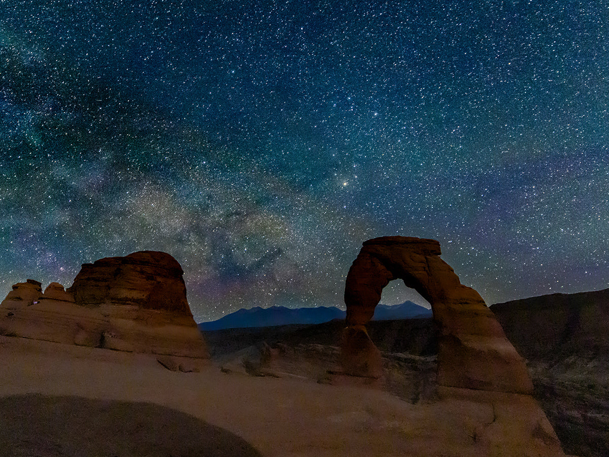 Milky Way Over Delicate Arch Arches National Park Utah by Julie Kerr ...