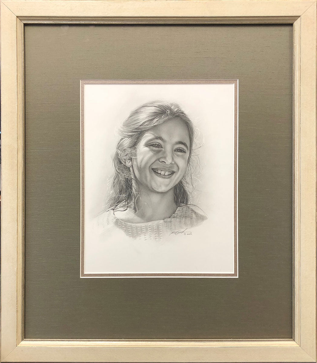 Abigail Graphite Study by Liz Lemon Swindle features a detail drawing ...