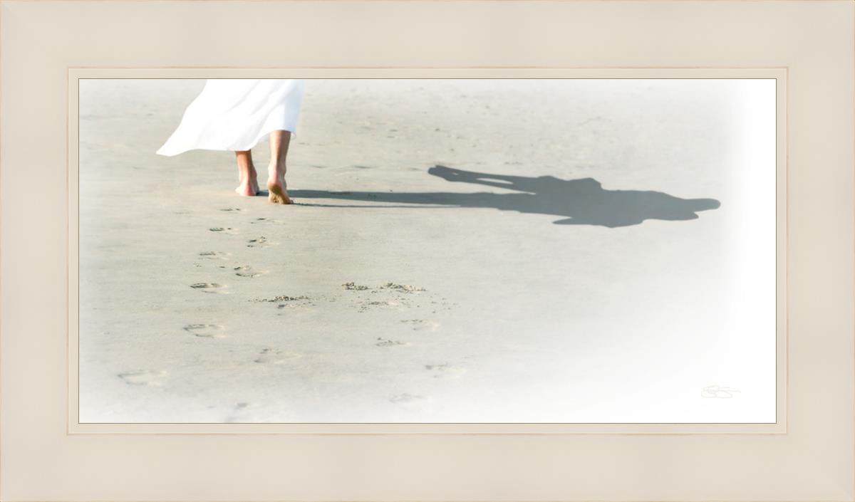 He Will Carry you Home (White) by Scott Sumner feet of jesus christ ...