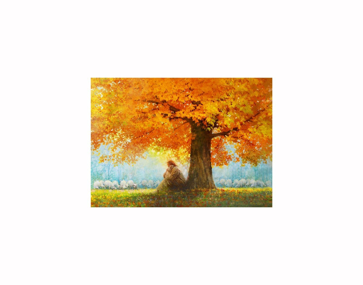 In His Arms Faux Mat Gallery Wrap – Havenlight