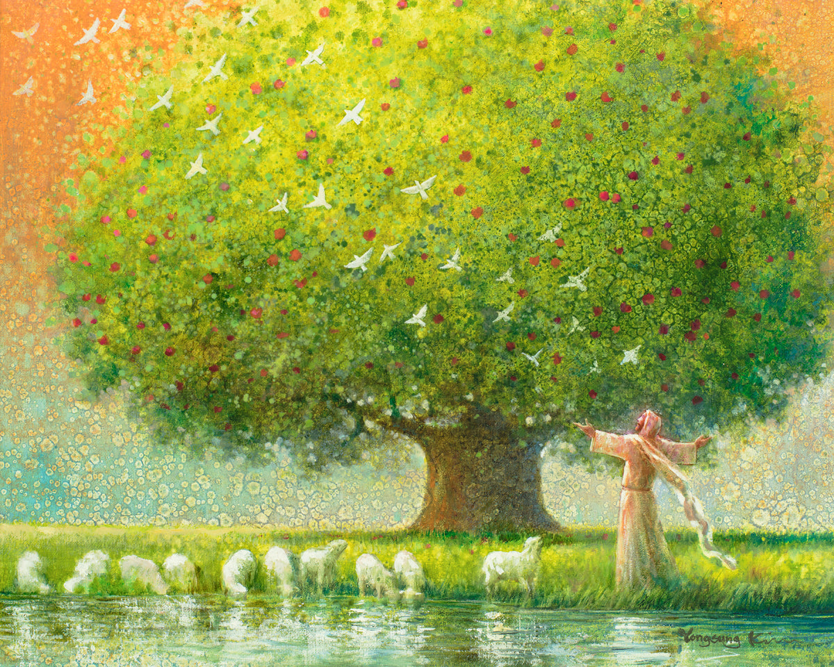 Show Me Your Glory by Yongsung Kim Jesus Christ God standing in by big ...