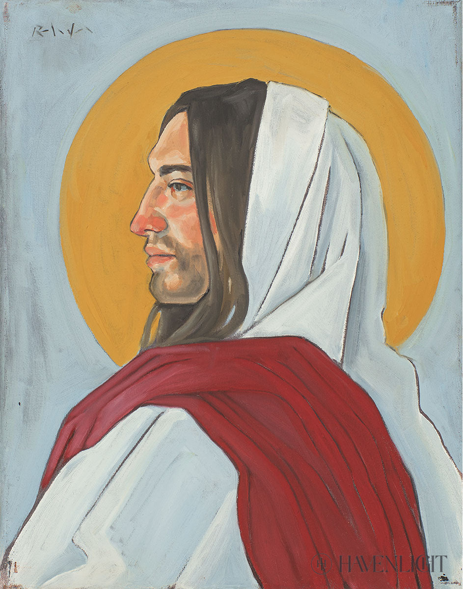 A Symbol of Christ by Becca Jessee features Jesus Christ in profile ...