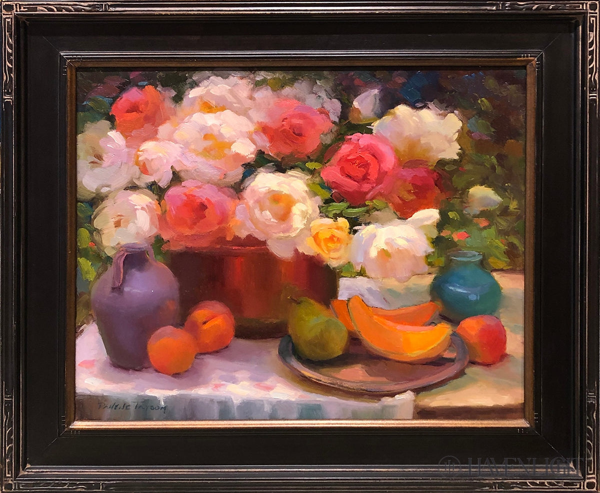 Abundance and Gratitude Oil on Canvas Original Artwork – Havenlight