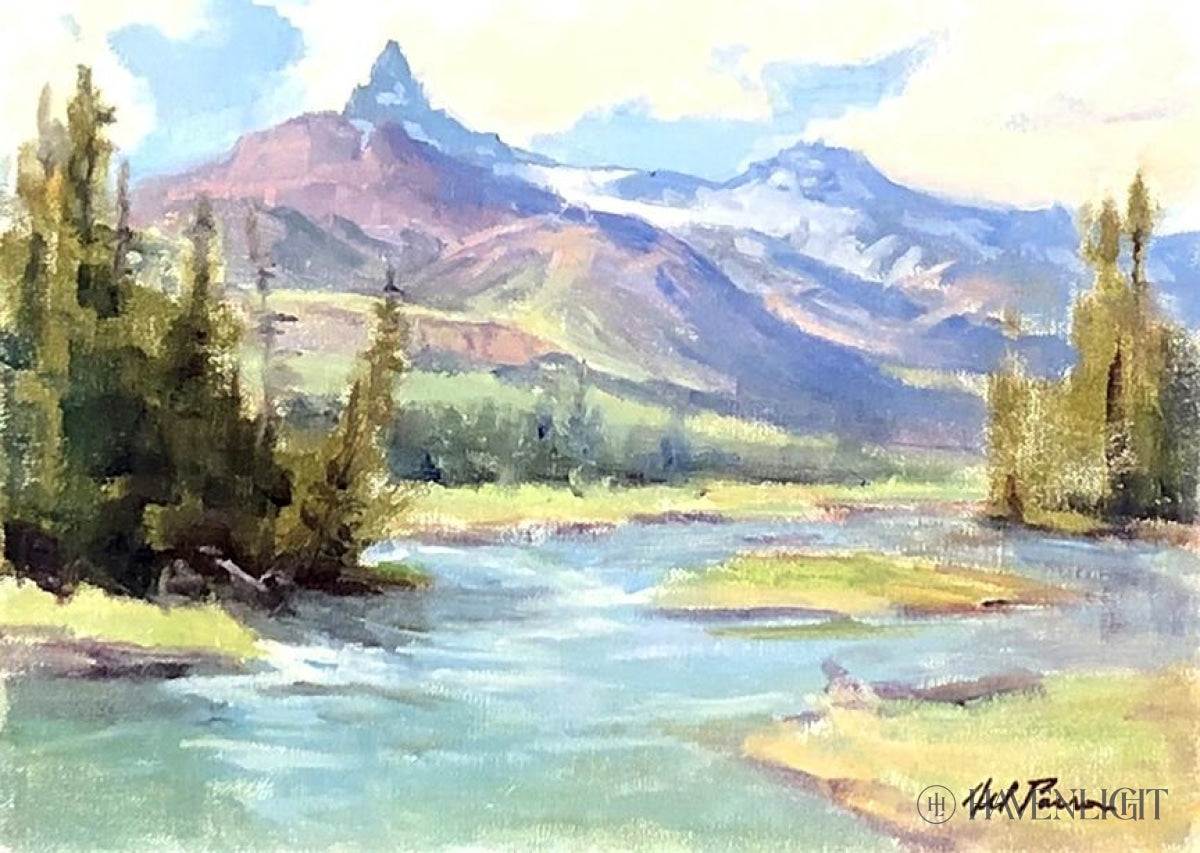 Beartooth 9" x 12" Original Painting – Havenlight