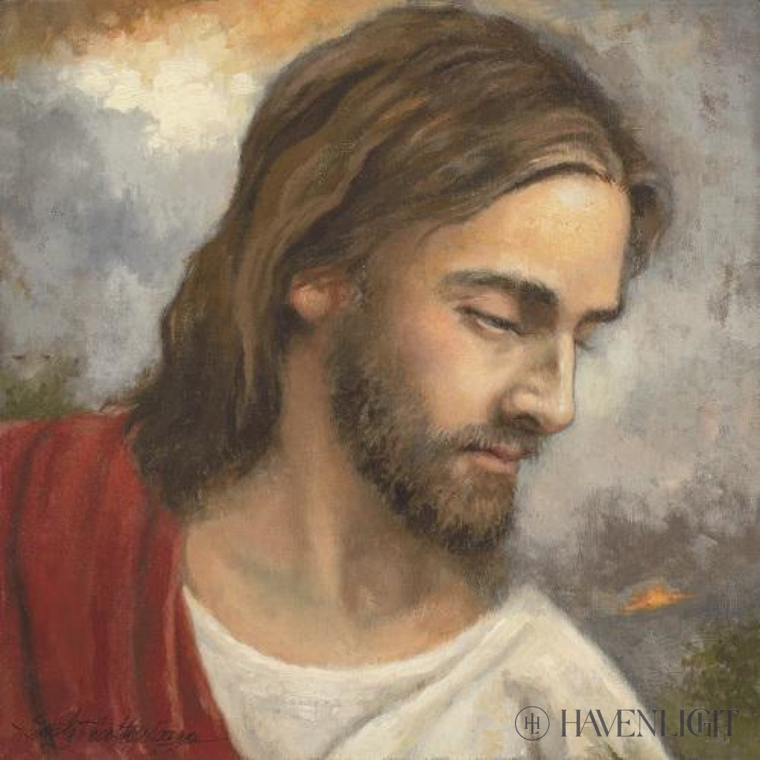 His Love 8" x 8" Original Painting – Havenlight